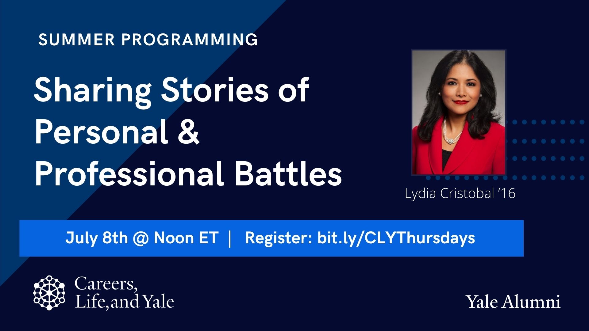 Careers, Life, and Yale Thursday Show: Sharing Stories of Personal and ...